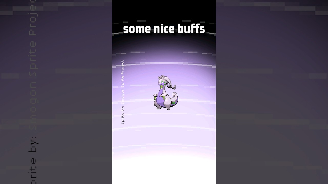 The Buff Goodra Deserved #shorts