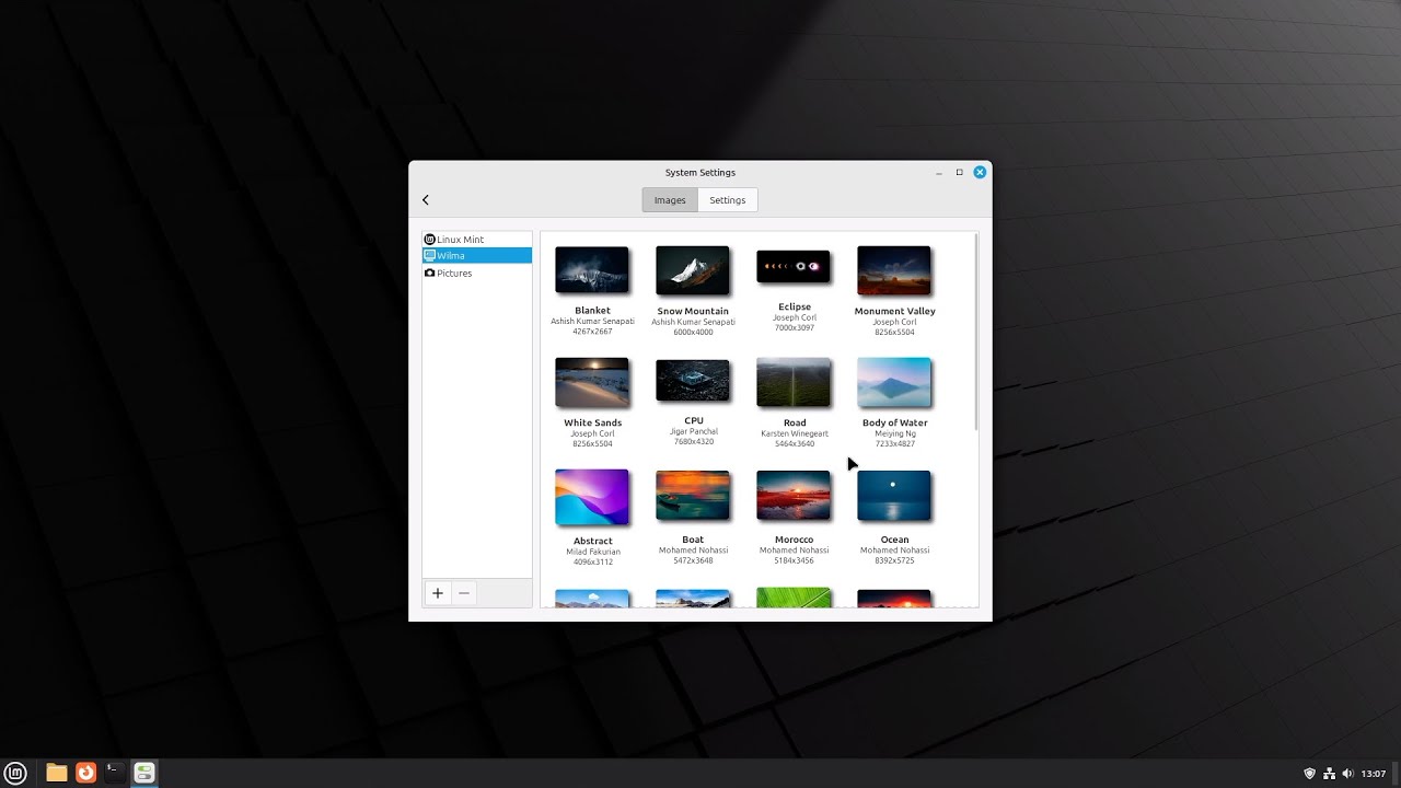 How to change your background on Linux Mint Cinnamon