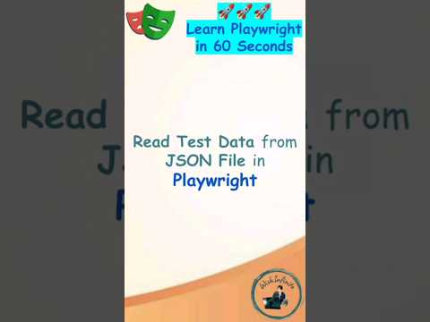 Playwright Tutorial | Read Test data from JSON File | Parameterize Tests