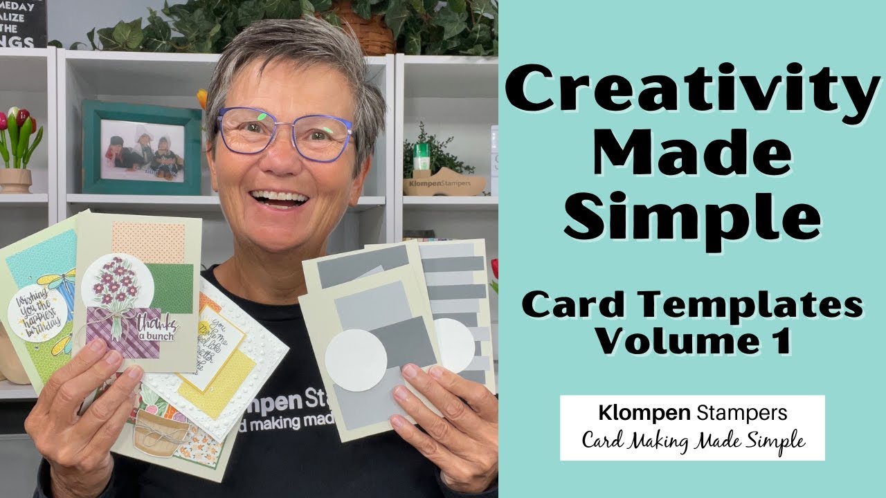Creativity Made Simple: New Card Templates Series | Volume 1