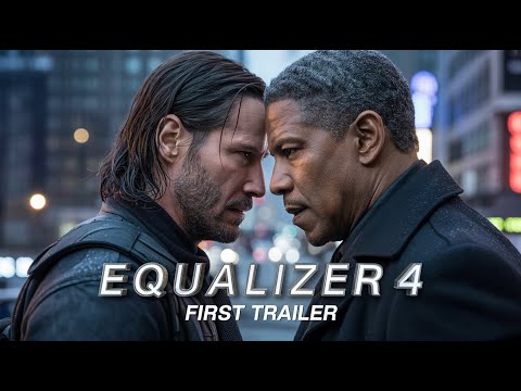 🎬 EQUALIZER 4 (2025) | Denzel Washington vs Keanu Reeves 🔥 Fan Made Trailer | EPIC CREATIONS🔥🕶️