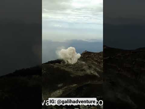 Kubah Lava Semeru Setiap hari Tumbuh #shorts #semerumeletus #erupsisemeru