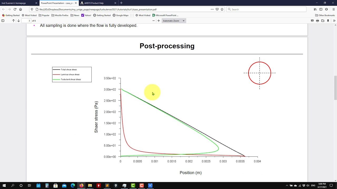Tutorial 1 - Part 5 - 2D pipe.
