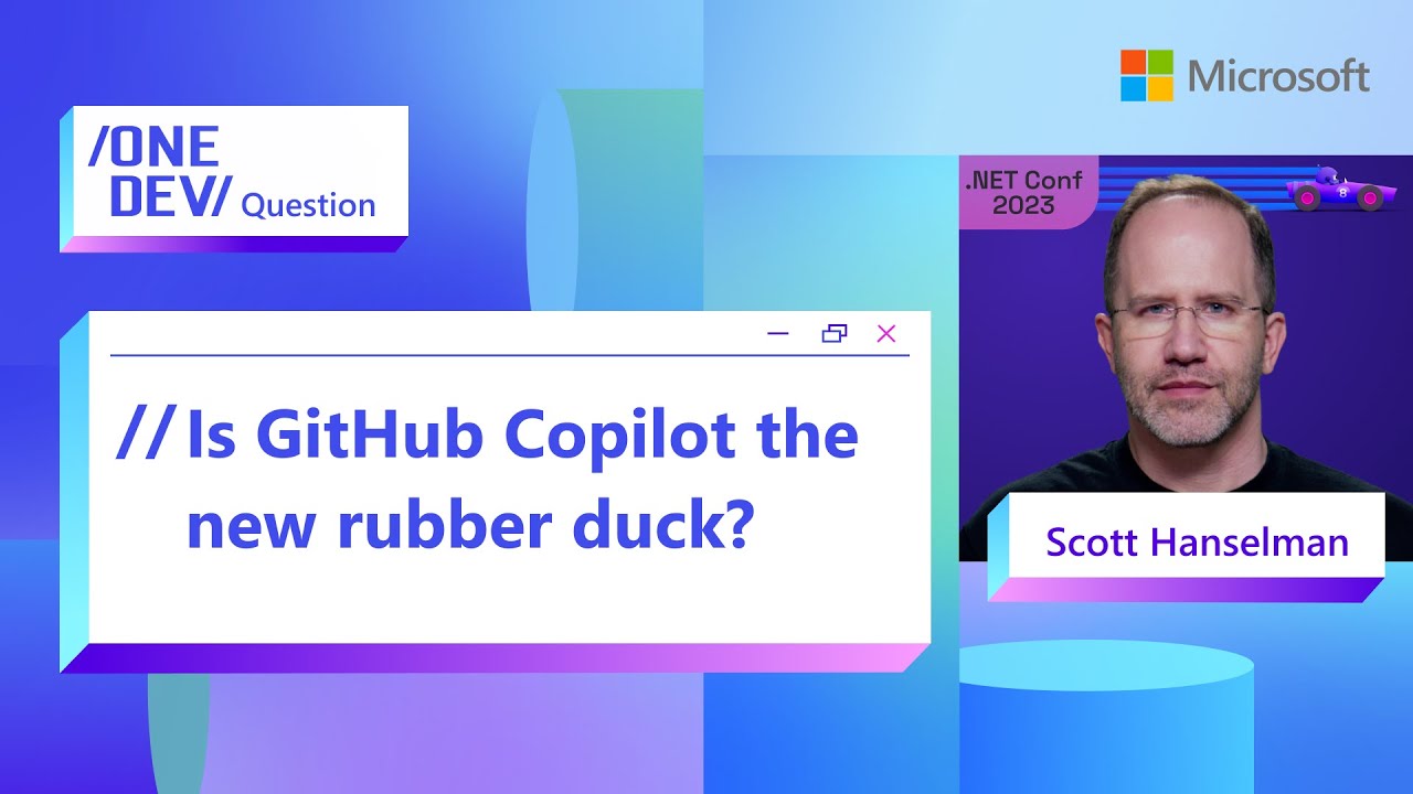 Is GitHub Copilot the new rubber duck?