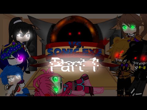 Fandom react to FNF sonic.exe v3 fanmade part 1✨✨