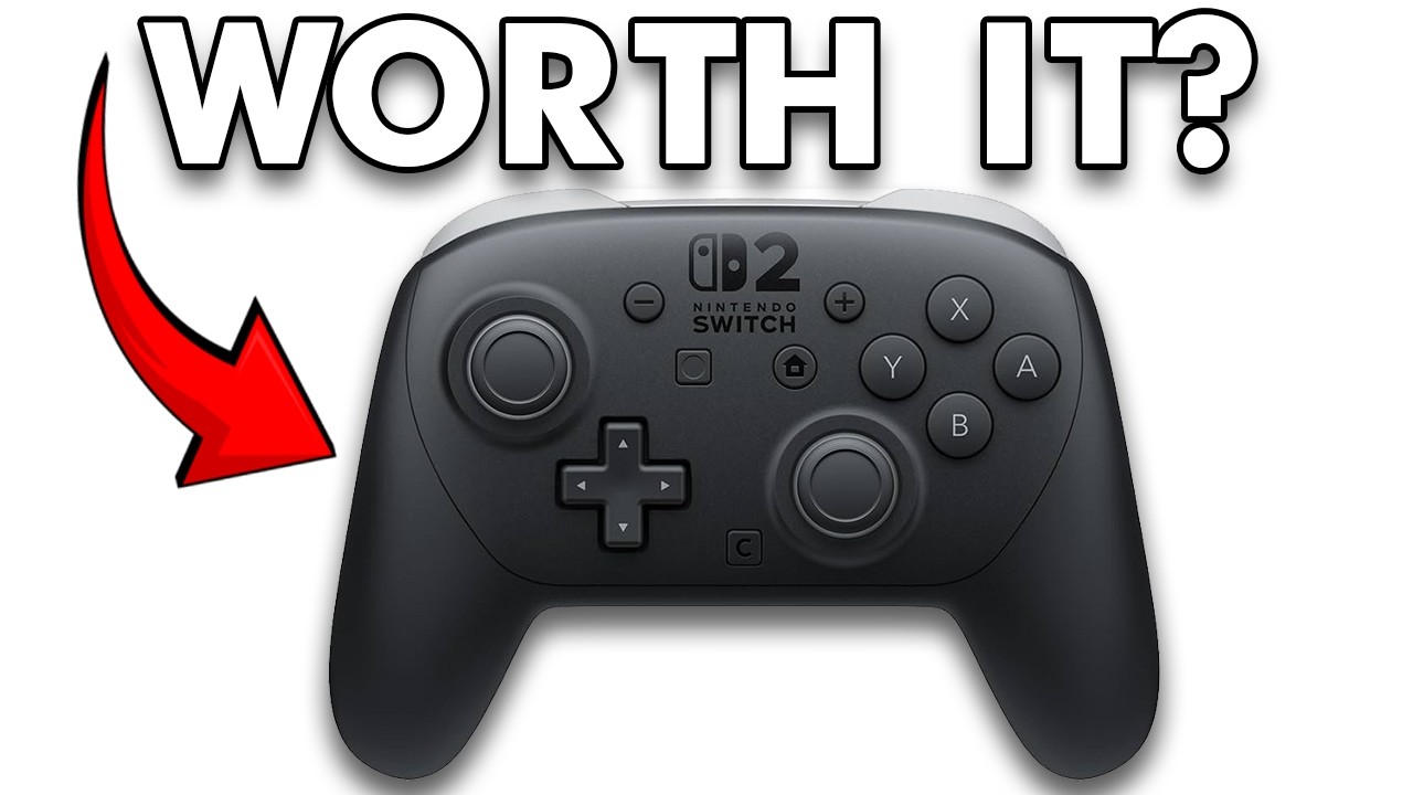 Is The Nintendo Switch 2 Pro Controller Worth It?