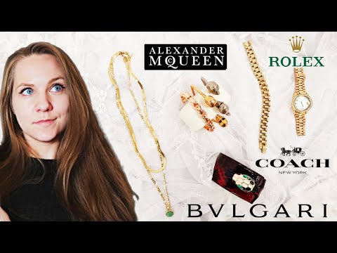 My Jewellery Collection | Is Designer Brand Jewelry Worth the Price? | Bvlgari Coach Rolex & More