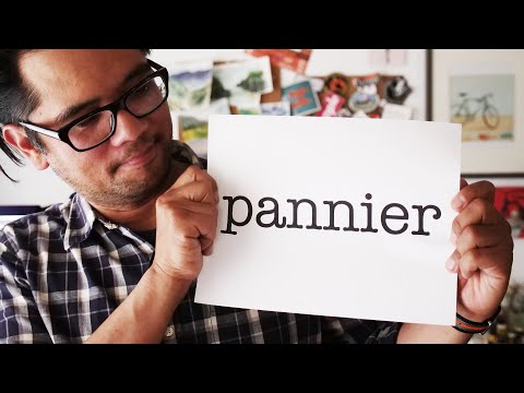 The CORRECT way to pronounce "PANNIER" (NOT what you think!)