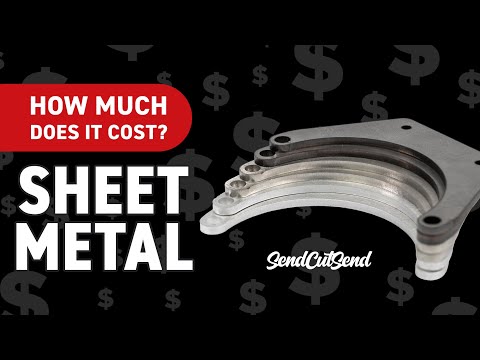 How Much Do Sheet Metal Parts Cost? Sheet Metal with SendCutSend | Episode 4