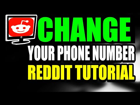 How To Change Phone Number Reddit - (Fast Tutorial) (2025)