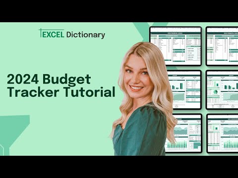 Excel Dictionary's 2024 Budget Tracker Tutorial