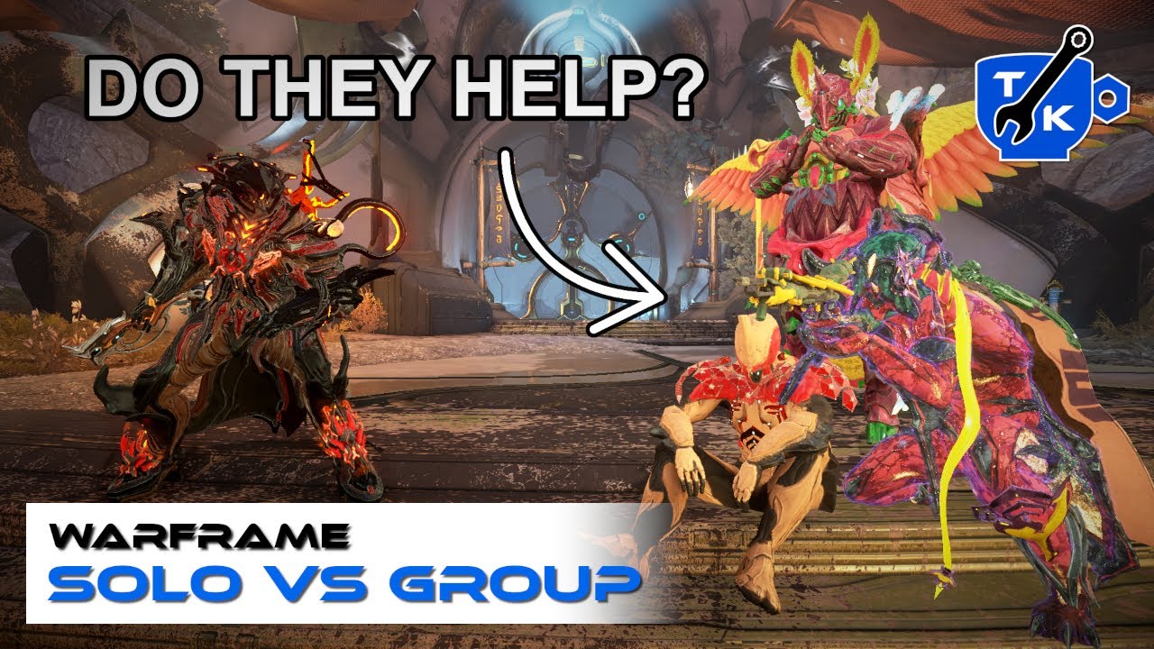 Is Warframe EASIER Solo? | Warframe