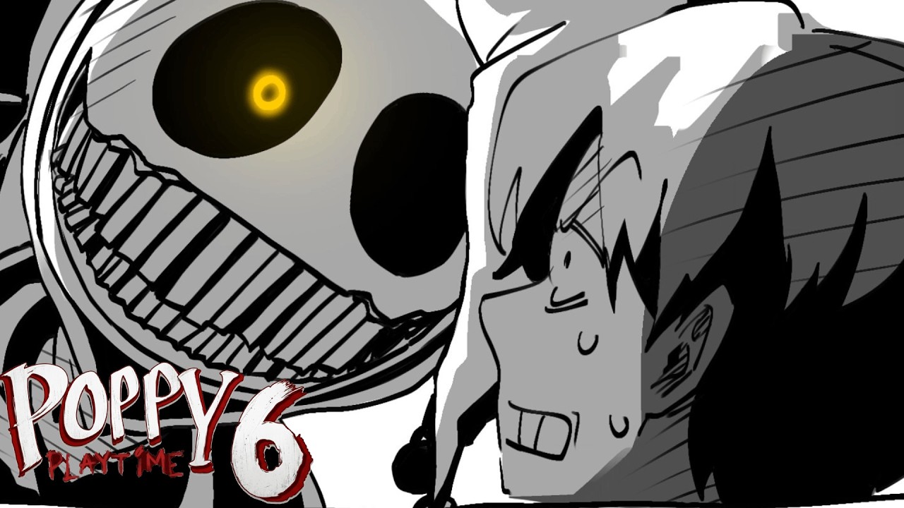 The Prototype Is Watching Your Every Breath 👁️💀 Poppy Playtime Chapter 5 • COMIC DUB