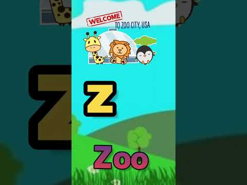 Z for Zoo | Learn Alphabets with live Example | Phonics | Uppercase Alphabets | Kids Learning