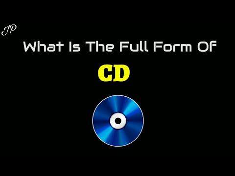 What Is The Full Form Of CD?