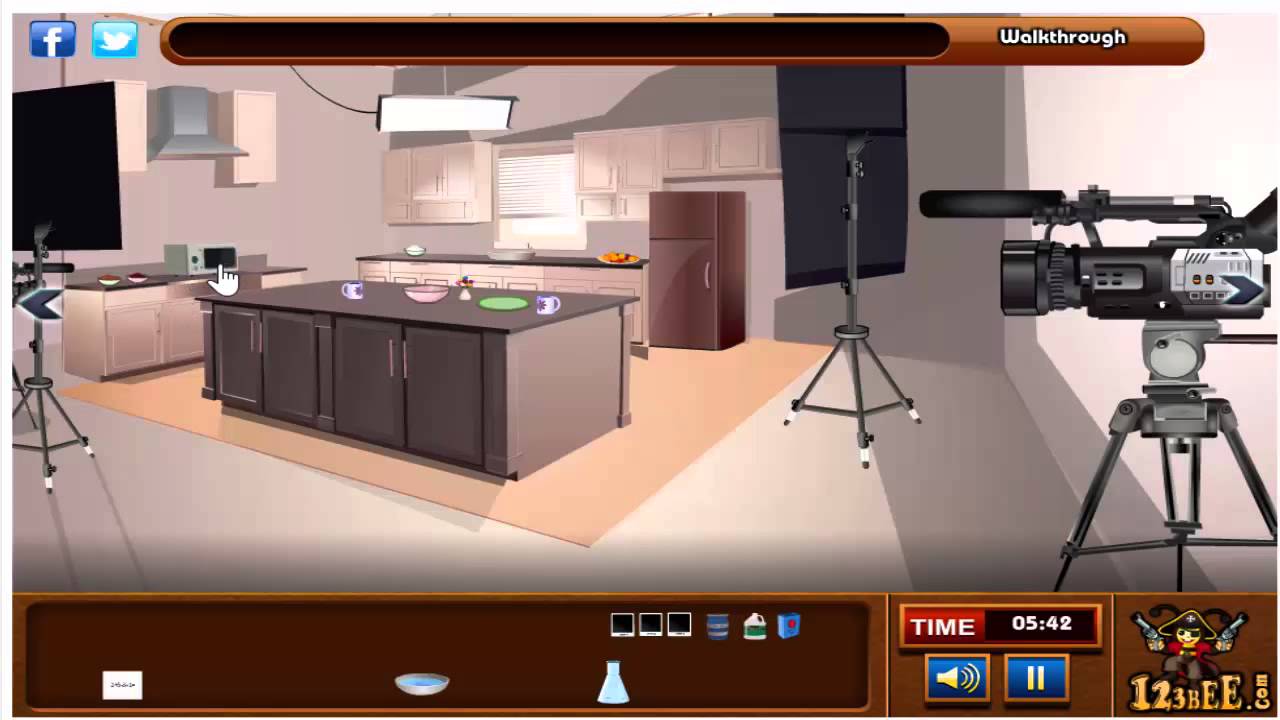 Escape from Tv Studio walkthrough. .