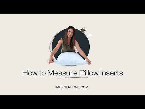 How To Measure Decorative Pillow Inserts
