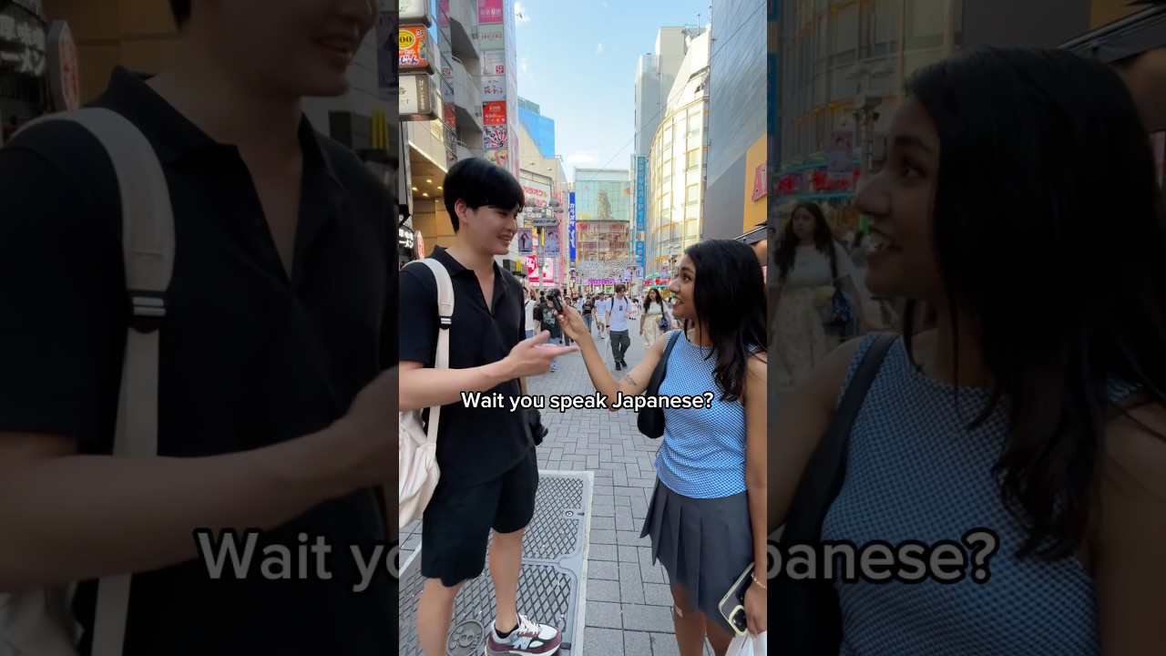 Shocking ​People by Speaking Japanese🇯🇵ft. ​⁠@anonymous10314