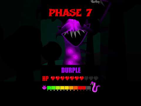 HP, TRANSFORMATION Bar Durple in 1-10 DEFINITIVE Phases #sprunki #incredibox