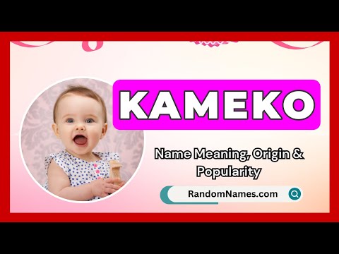 Kameko - Baby Girl Name Meaning, Origin & Popularity - RandomNames.com