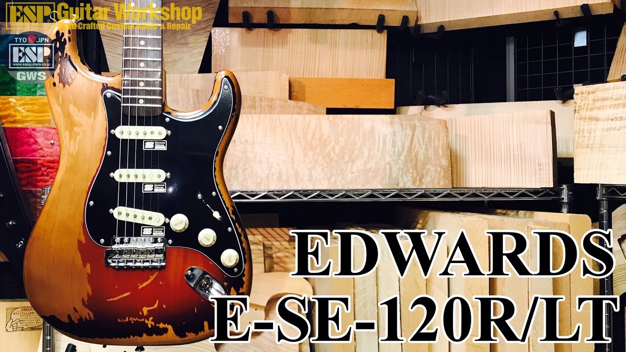 【試奏動画】EDWARDS / E-SE-120R/LT SV | ESPギターワークショップ(東京・御茶ノ水)
