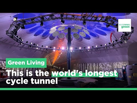 The Fyllingsdal Tunnel Is the Longest Cycle Tunnel in the World