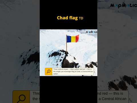 Chad Flag EXPLAINED! 🇹🇩 What Do Its Colors Really Mean? #shorts