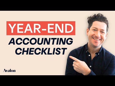 ✅ Year-end Accounting Checklist - 8 Steps to Get Your Books Ready for Your Accountant 🤓