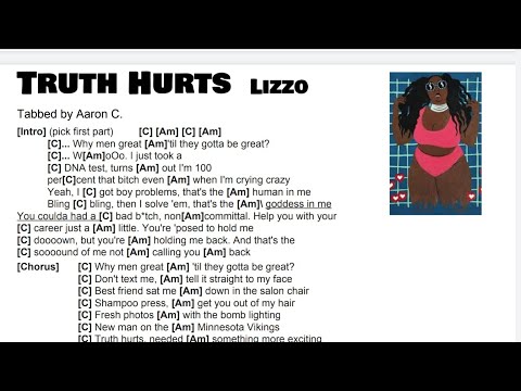 Lizzo Truth Hurts ukulele tutorial