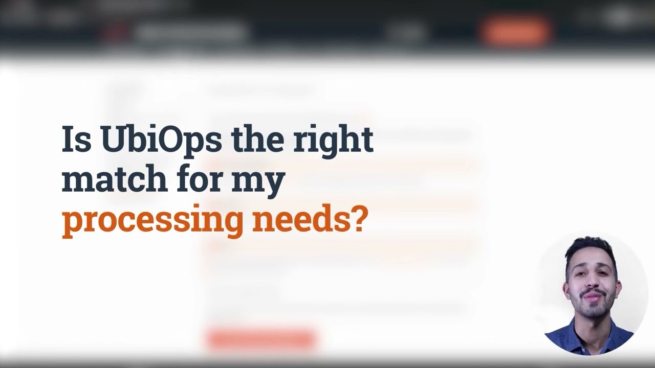 Why should you use UbiOps?