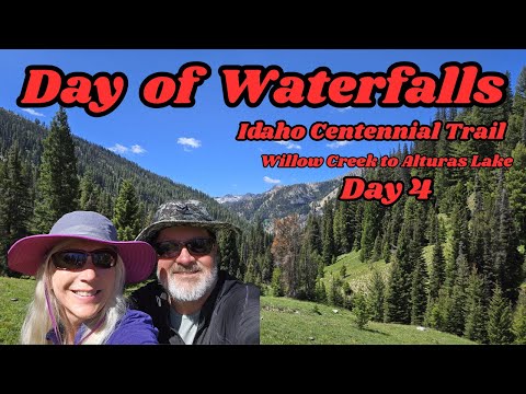 Day of Waterfalls | Idaho Centennial Trail | Day 4 #adventure #naturelovers #hiking #outdoors