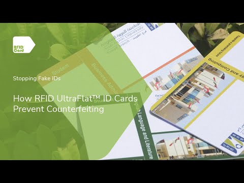 Stopping Fake IDs: How RFID UltraFlat™ ID Cards Prevent Counterfeiting!