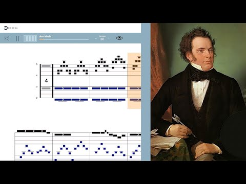Ave Maria - Franz Schubert (Piano Sheet Music) | Dodeka Alternative Music Notation