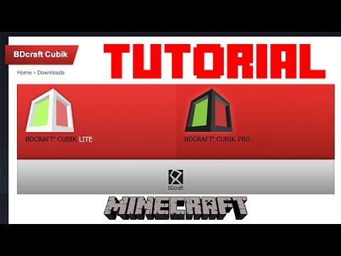 Minecraft Tutorial: How to use BDcraft's Cubik PRO/Lite