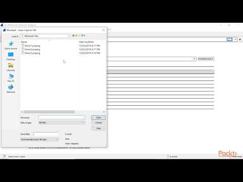 Learn Network Analysis Using Wireshark 3 File Menu | packtpub com - Mind Luster