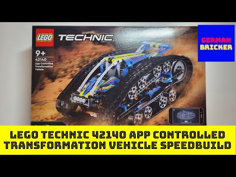 Lego Technic 42140 App-Controlles Transformation Vehicle Speedbuild
