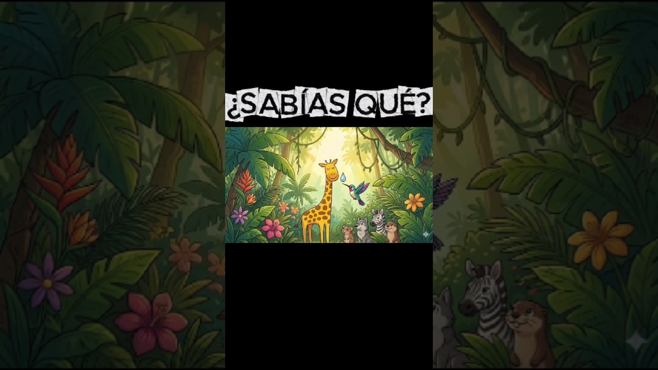 ¿Sabías que estas historias existen? 🦒🐿️✨ #shorts #cuentosinfantiles #cuentos #niñosfelices