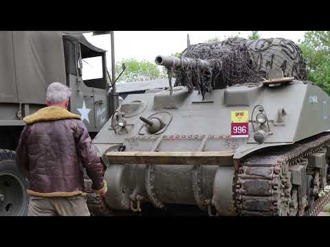 Tracks & Trucks extra 1080, Armour & embarkation, Dorset, Sherman tanks Hi speed tractors, Guns,