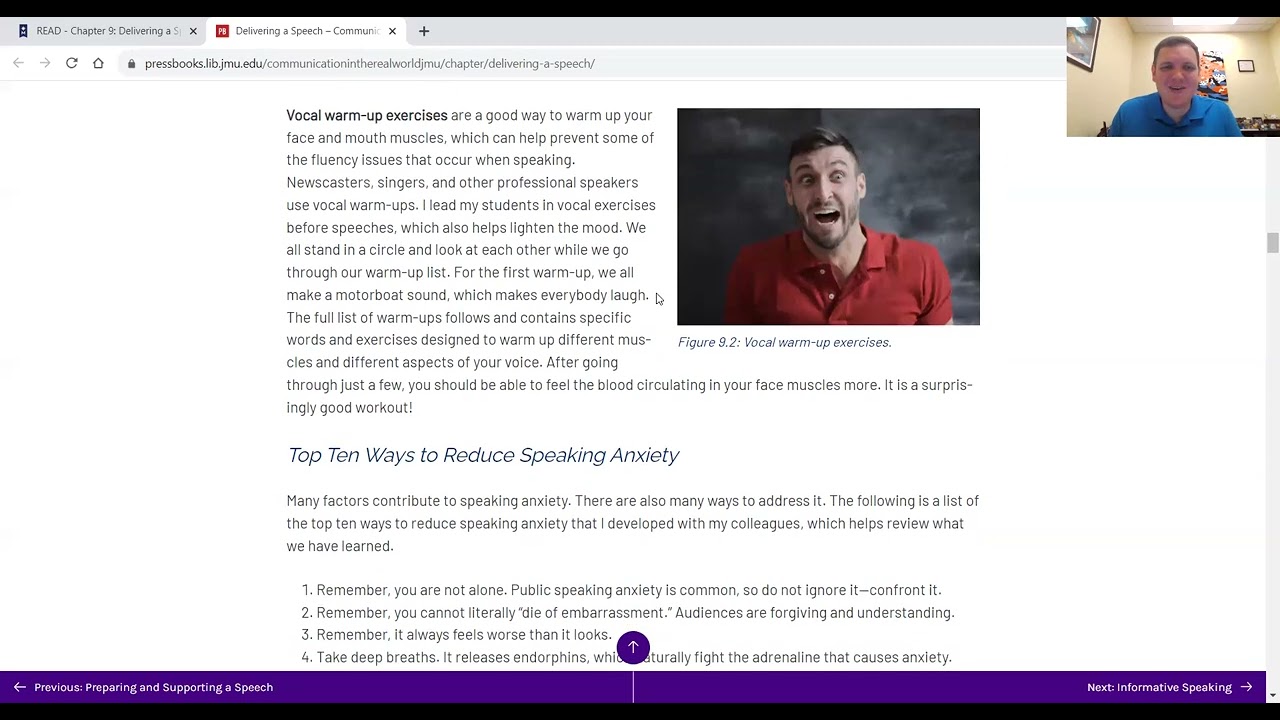 Communication in the Real World | Chapter 9 Overview | Delivering a Speech