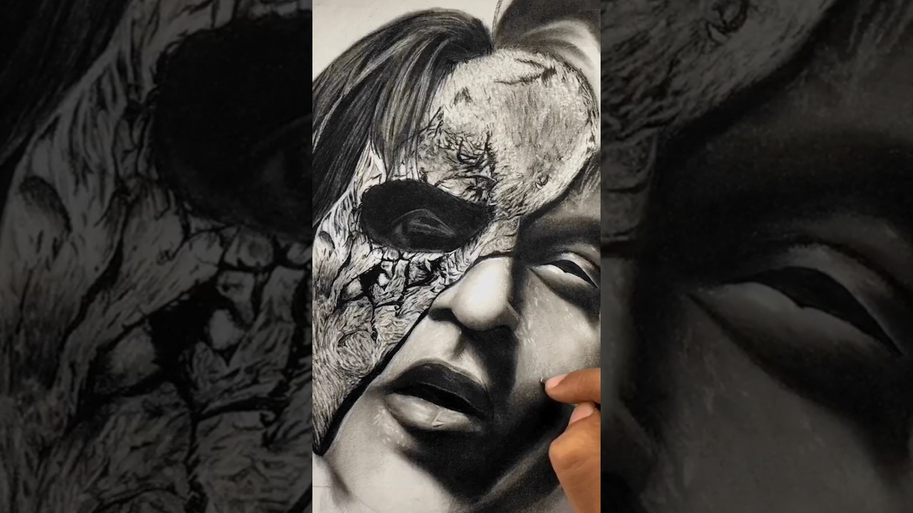 shah rukh khan jawan drawing 😱#shorts #drawing #jawan #shahrukh