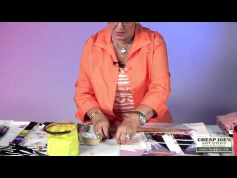 How To Draw a Straight Line Without Smearing With Watercolor Artist Anne Abgott