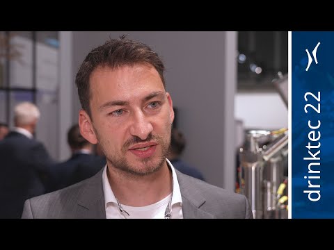 The Krones Contipure AseptBloc at drinktec 2022