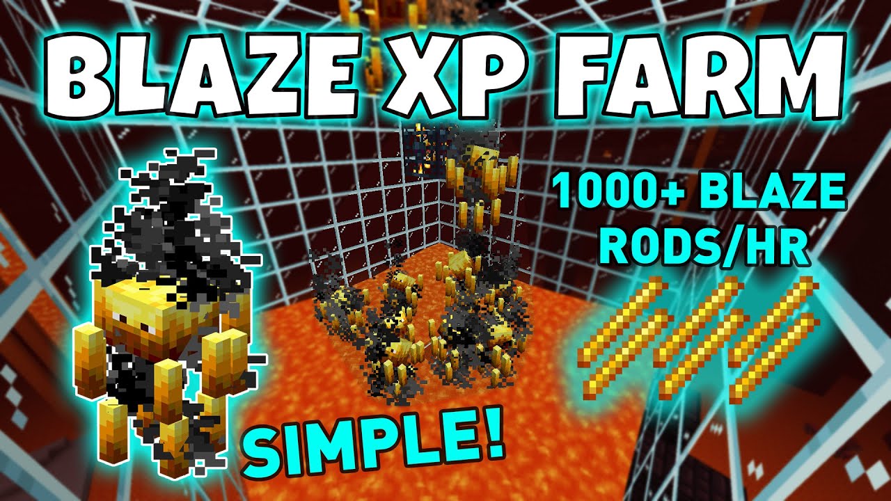 Minecraft Blaze Rod XP Farm Tutorial | Java 1.21+ Complete Survival Guide