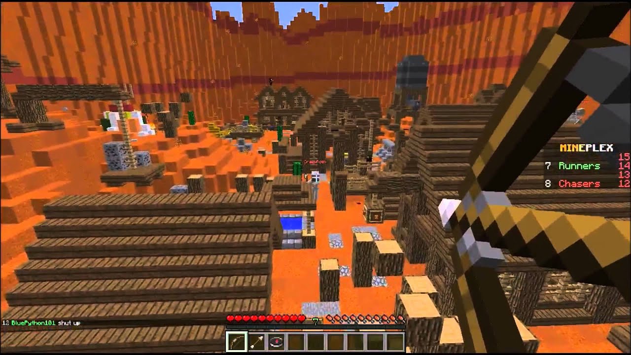 My First Video: Minecraft Mineplex Minigames