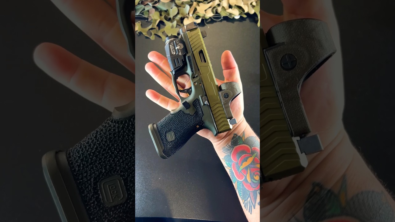 Radian Ramjet Afterburner 💨| Glock 19 🔫 #shorts #asmr #glock #share #fullauto