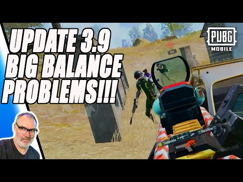 BIG BALANCE ISSUES IN UPDATE 3.9 BETA PUBG MOBILE GAME ISSUES