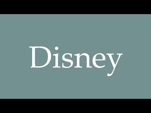 How to Pronounce ''Disney'' Correctly in French