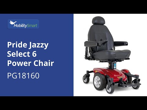 Pride Jazzy Select 6 Power Chair | Perfect for indoor and outdoor use.