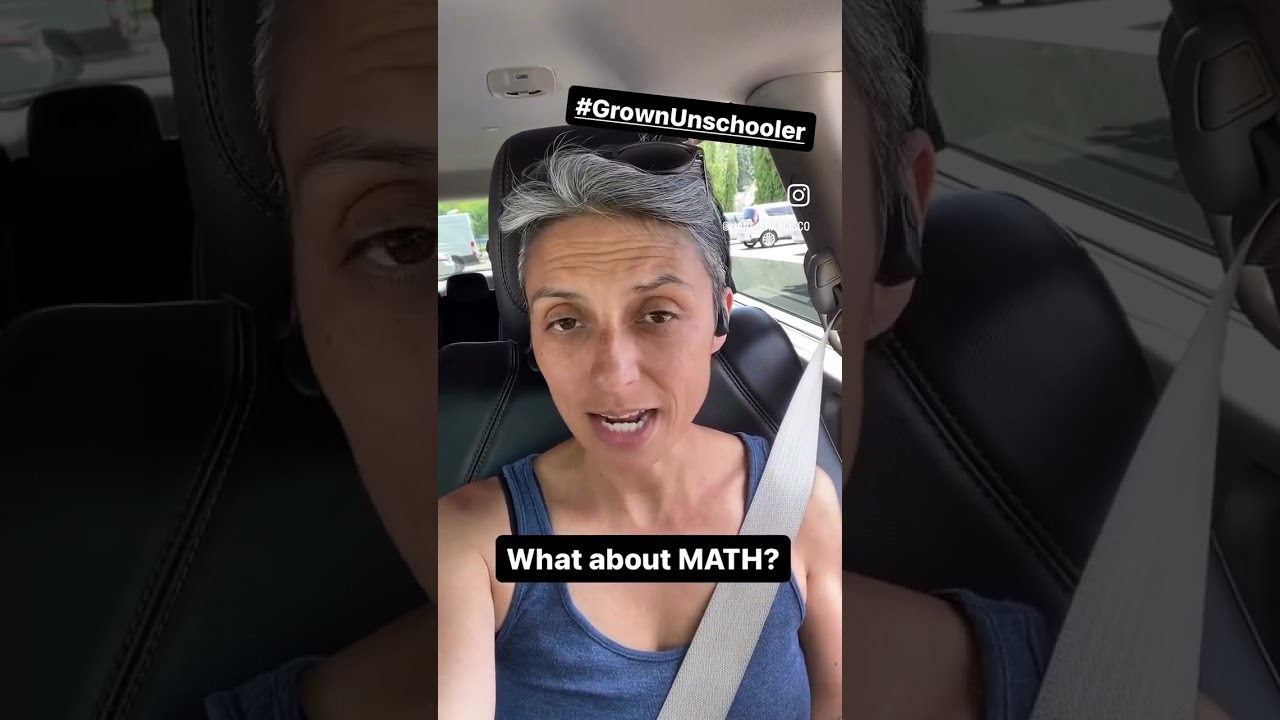 Unschooling? What about math? #homeschooling #unschooling #unschoolinglife #homeschoolmath