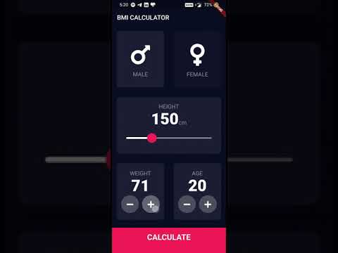 Body Mass Index(BMI) Calculator